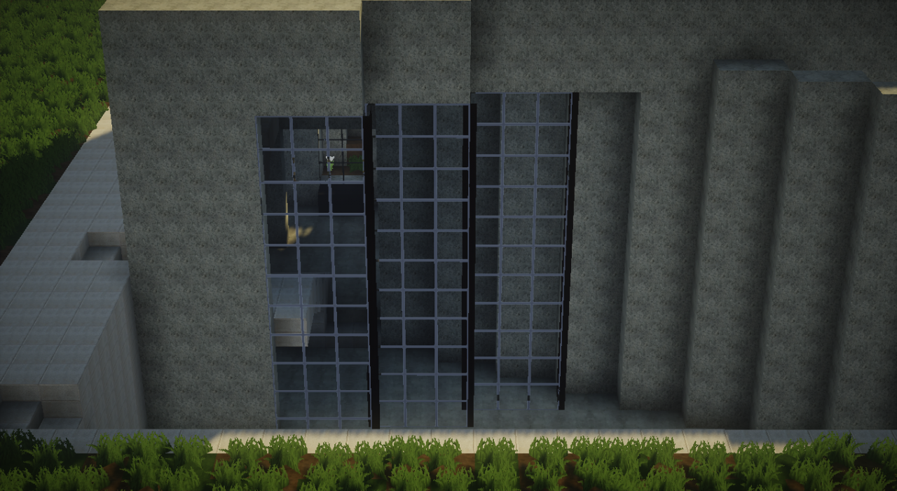 Brutalist House + Download Minecraft Map