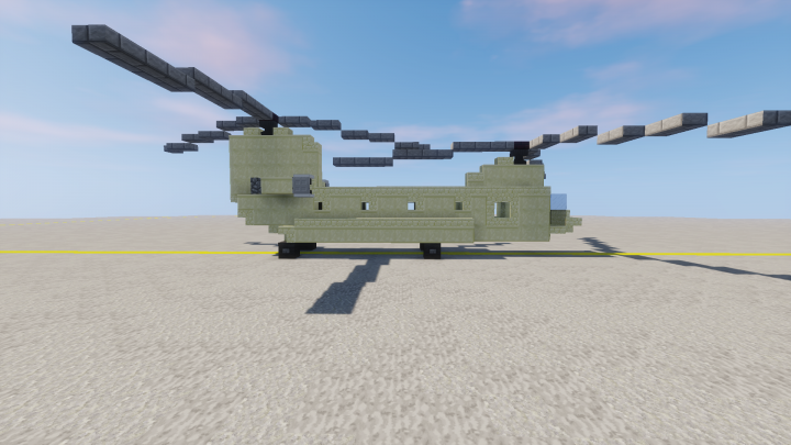 Boeing CH-47 Chinook 1,5:1 Minecraft Map