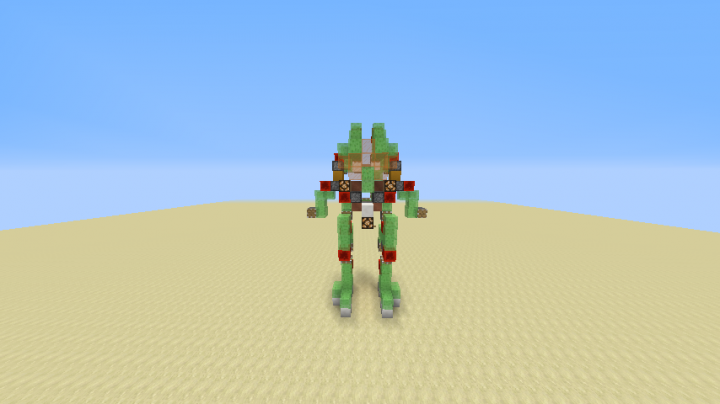 Slime robot Minecraft Map