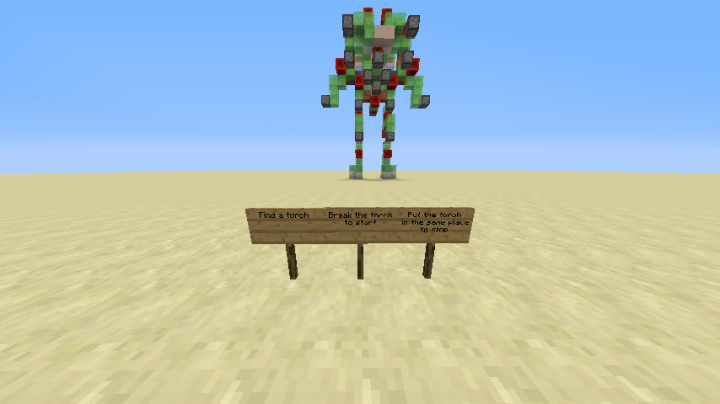 Slime robot Minecraft Map