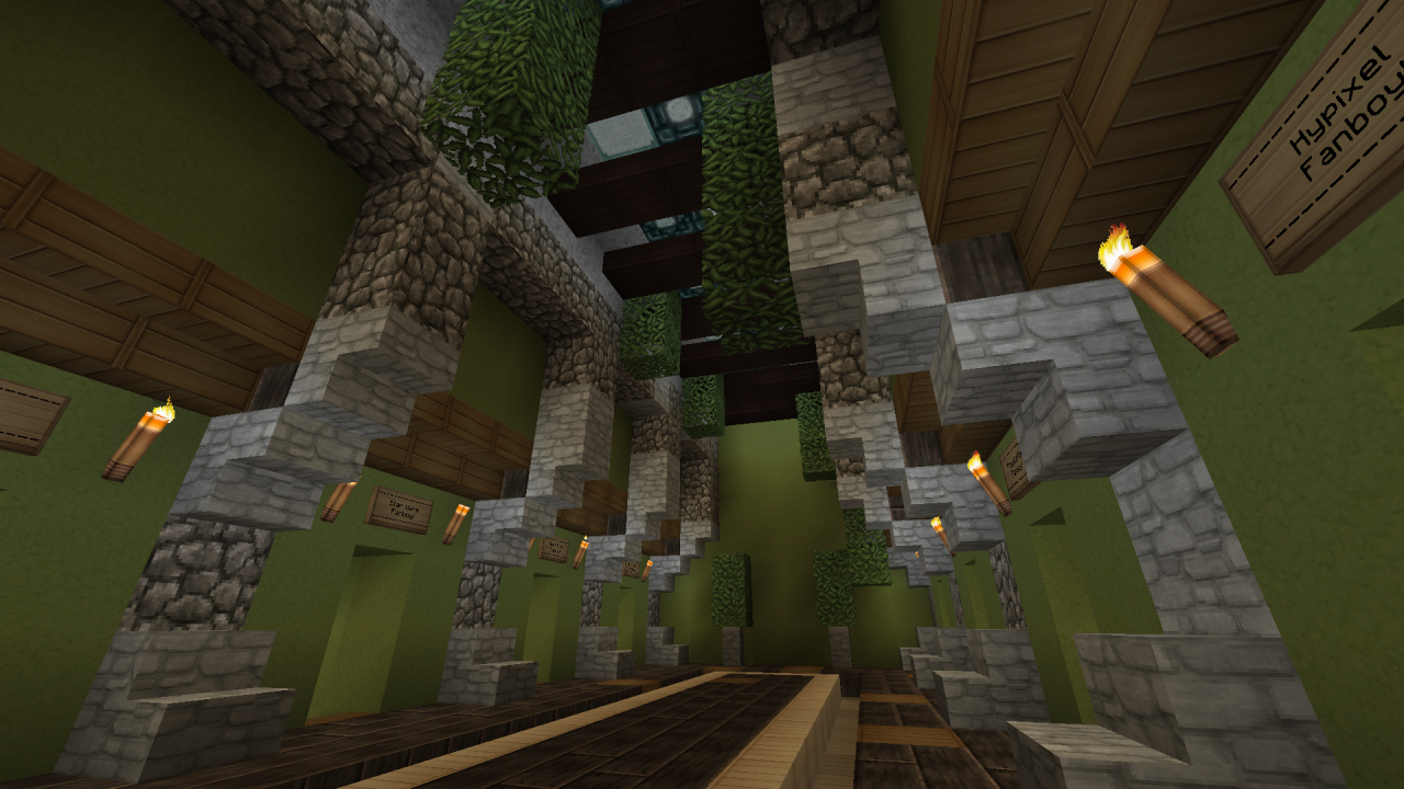 Attack of the Fanboy MINI Lobby Minecraft Map