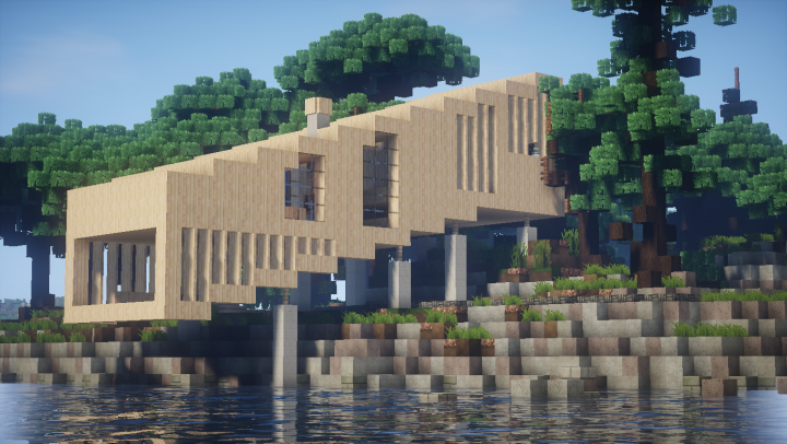 Forest Stilt House Minecraft Map