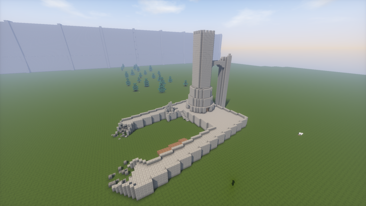Attack On Titan Utgard Casttle Minecraft Map
