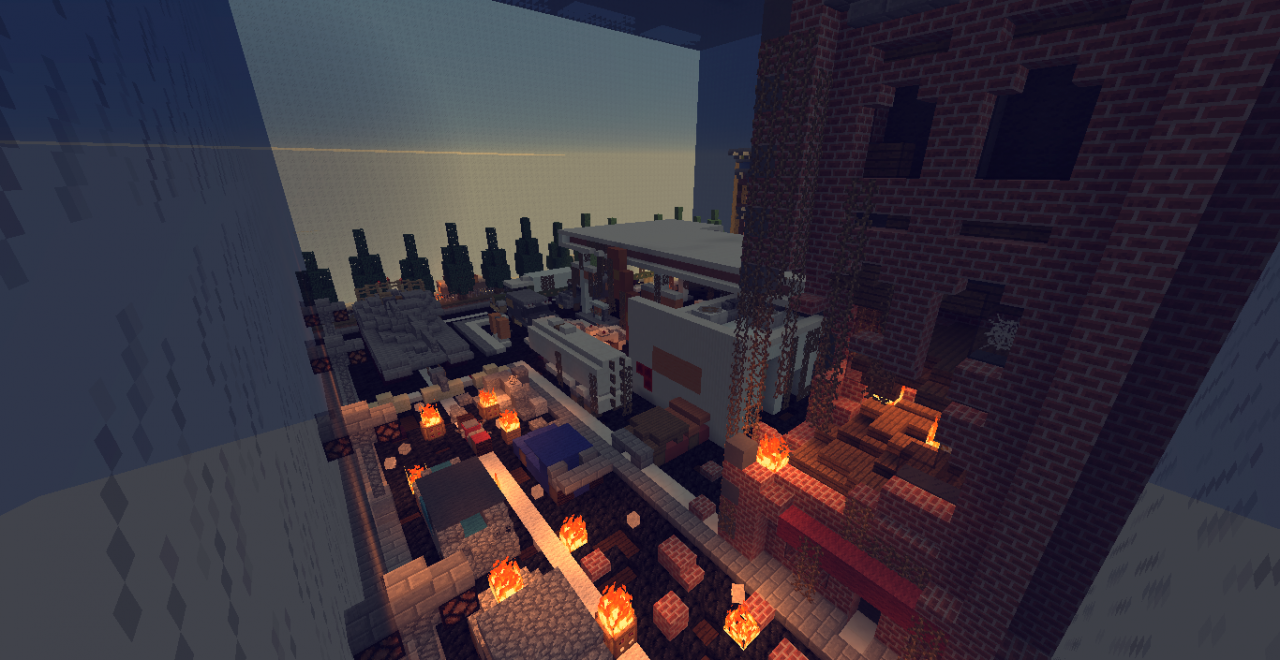 Zombie Apocalypse Minecraft Map