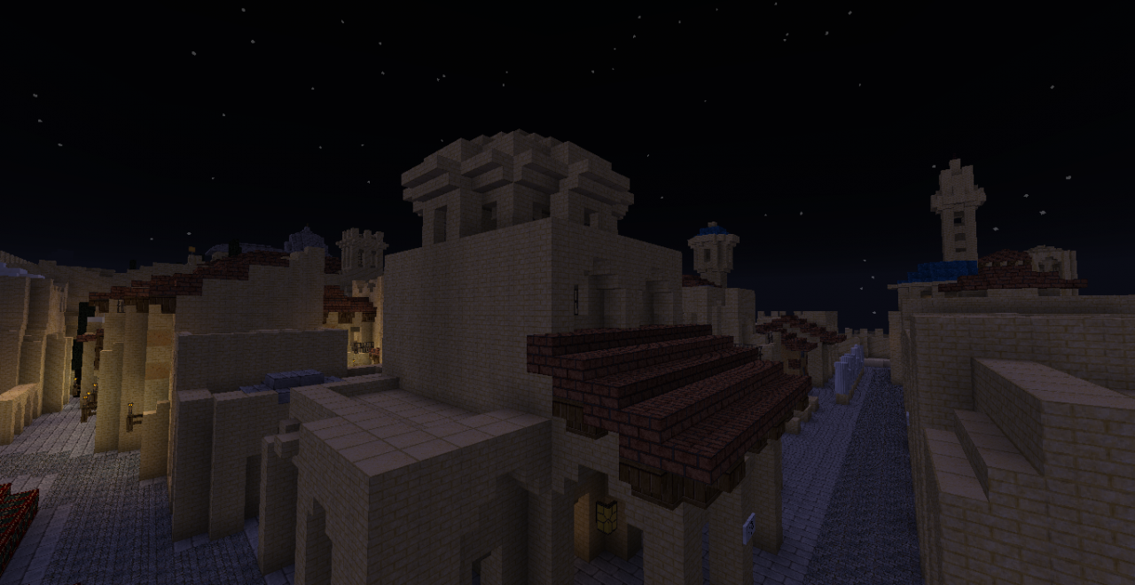 LATE OTTOMAN YERUSHALAYIM. Minecraft Map