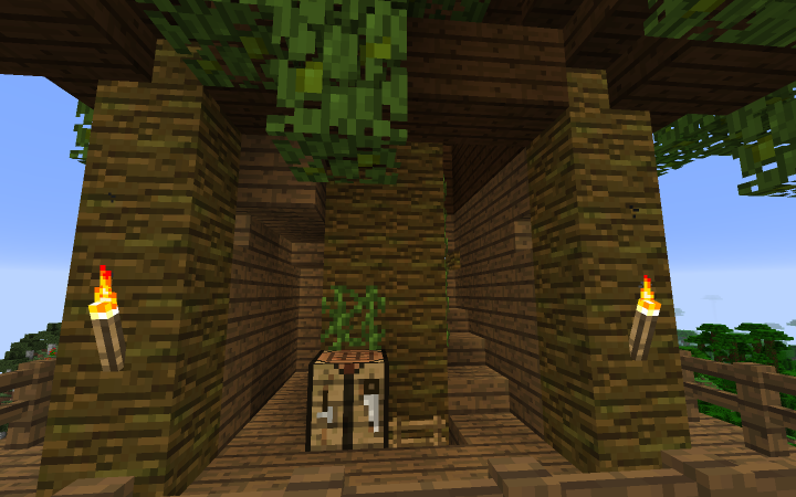 Epic Jungle Tree House! (Based on Jeracraft) Minecraft Map