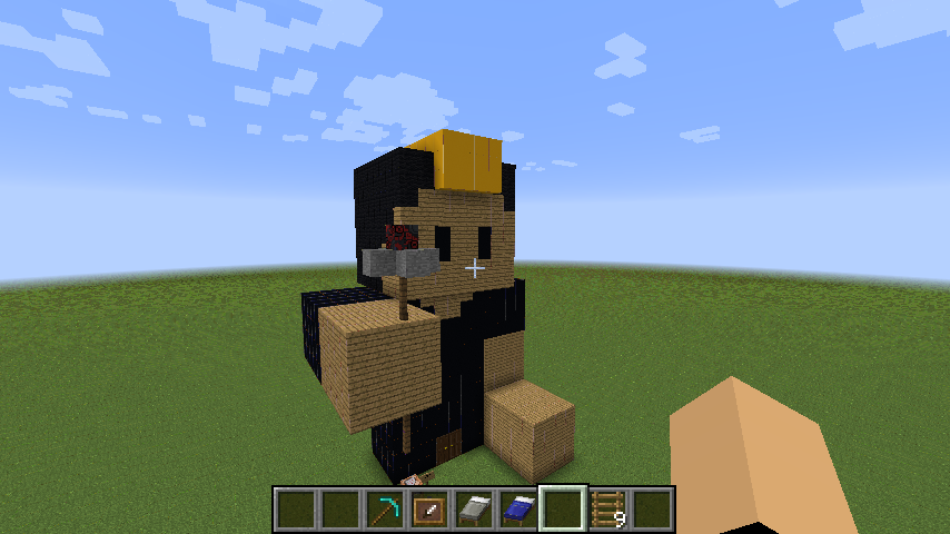 Minecraft Character Statue Minecraft Map