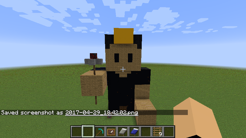 Minecraft Character Statue Minecraft Map