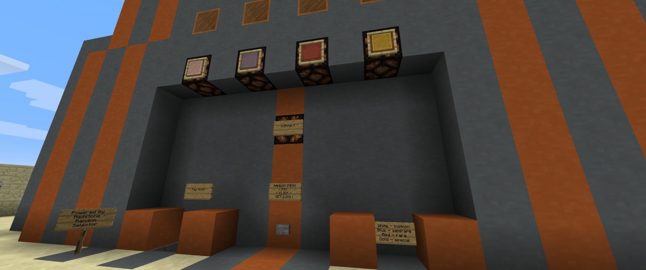 Random Items Lottery! Minecraft Map