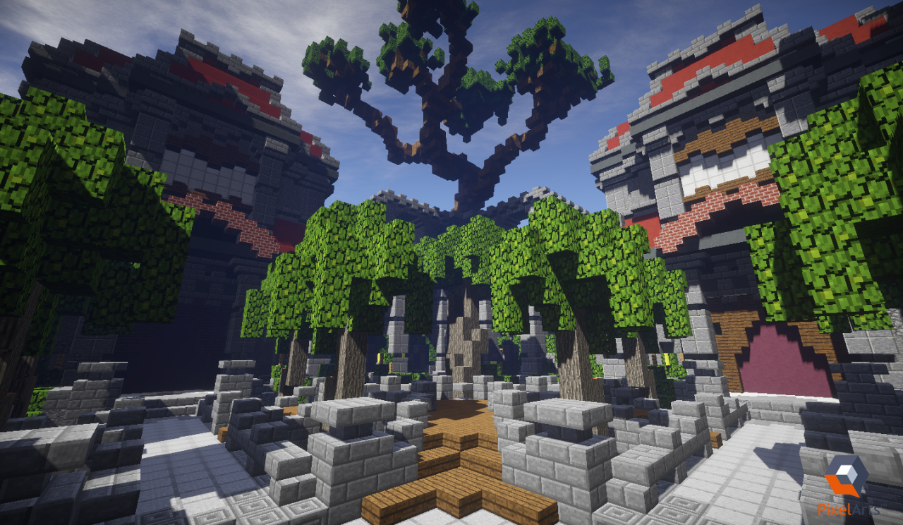 Server HUB by TD_Tech Minecraft Map