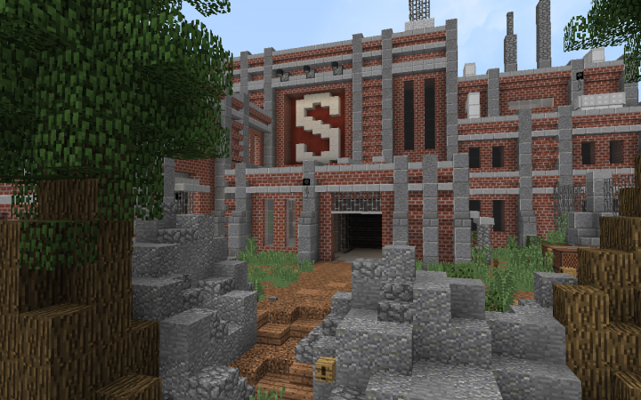 Brick Build and Wood Works [Old] Minecraft Map