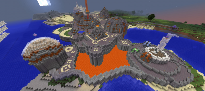 My home on TriviumMC above ground Minecraft Map