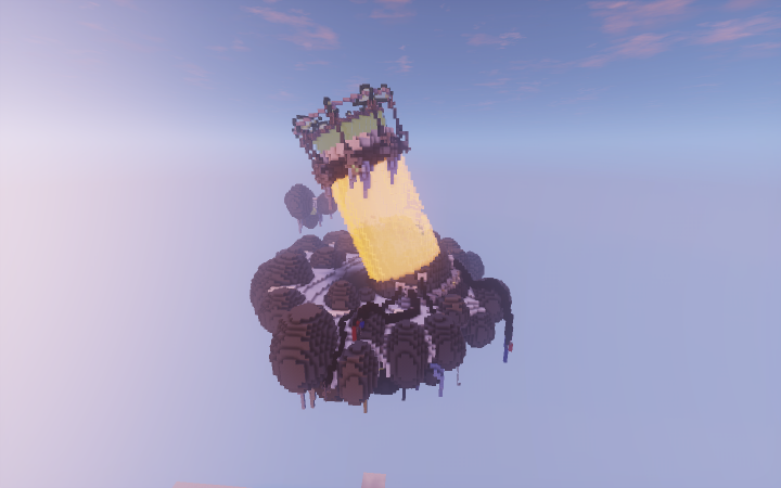 Disconnected Minecraft Map