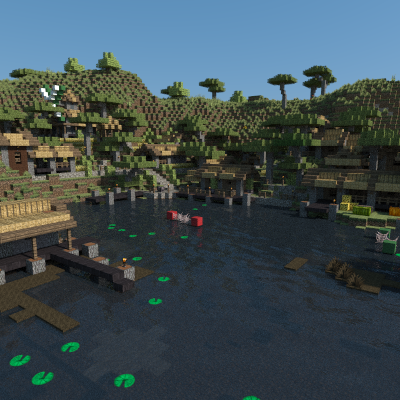 Fishing village Minecraft Map