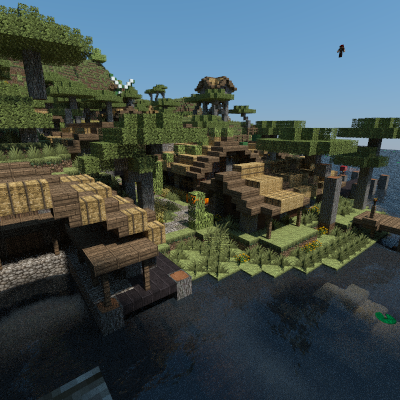 Fishing village Minecraft Map