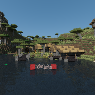 Fishing village Minecraft Map