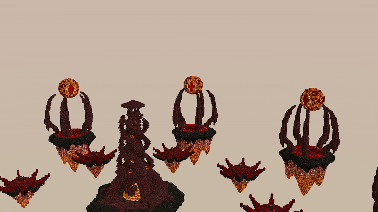 HellWars / SkyWars Map Minecraft Map