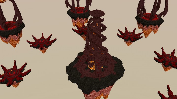 HellWars / SkyWars Map Minecraft Map