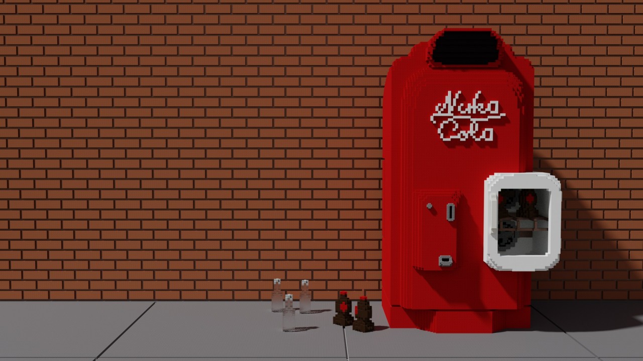 Fallout 4 in Minecraft - Nuka-Cola vending machine Minecraft Map