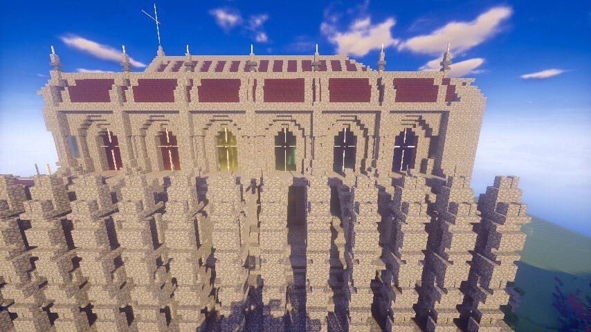 Stained glass Minecraft Map