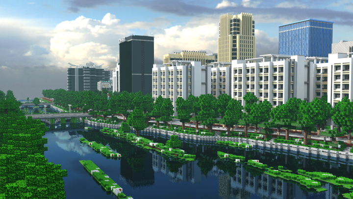 [GN] Luohe County phase I - Chinese realistic county Minecraft Map