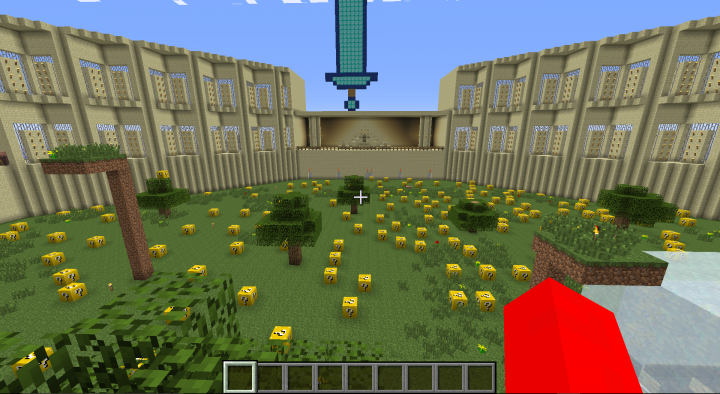 Lucky Block Arena!- Modded Minigame Map for Minecraft 1.7.10 Minecraft Map