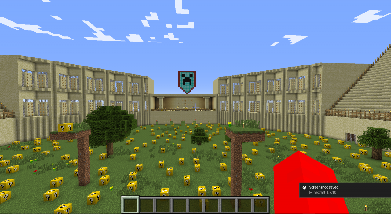 Lucky Block Arena!- Modded Minigame Map for Minecraft 1.7.10 Minecraft Map