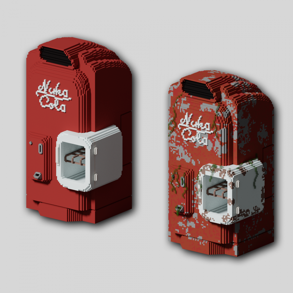 Fallout 4 In Minecraft Nuka Cola Vending Machine Minecraft Map