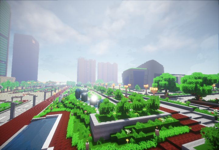 [GN] Luohe County phase I - Chinese realistic county Minecraft Map