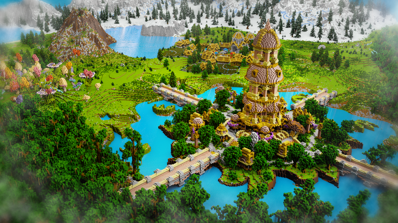 PvP game Map - MuchFasterThanYou ! Minecraft Map