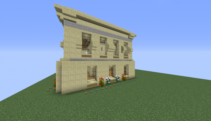 Y Sand House #2 Minecraft Map