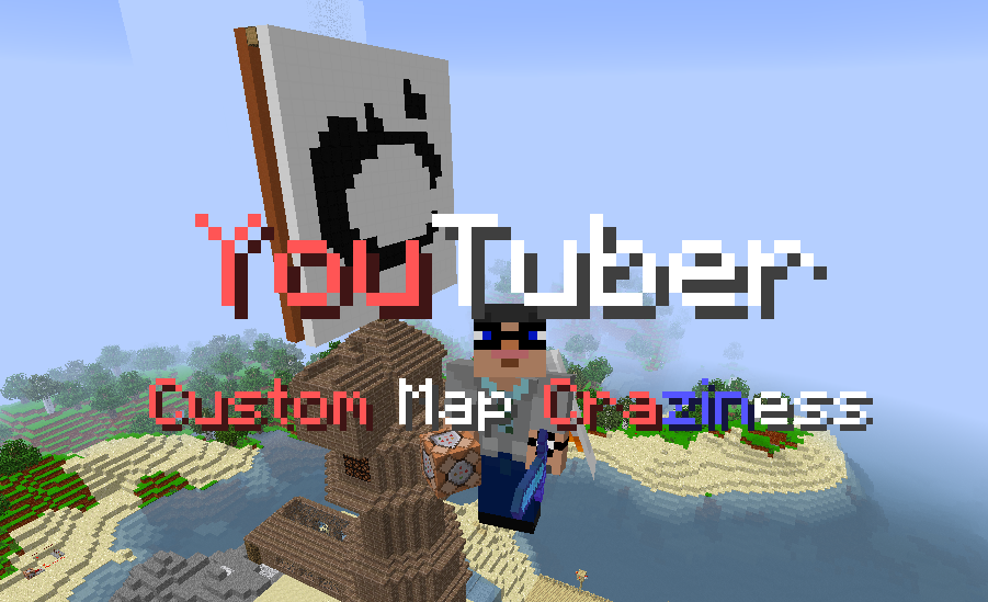 YouTuber Custom Map Craziness - Part 1 Minecraft Map