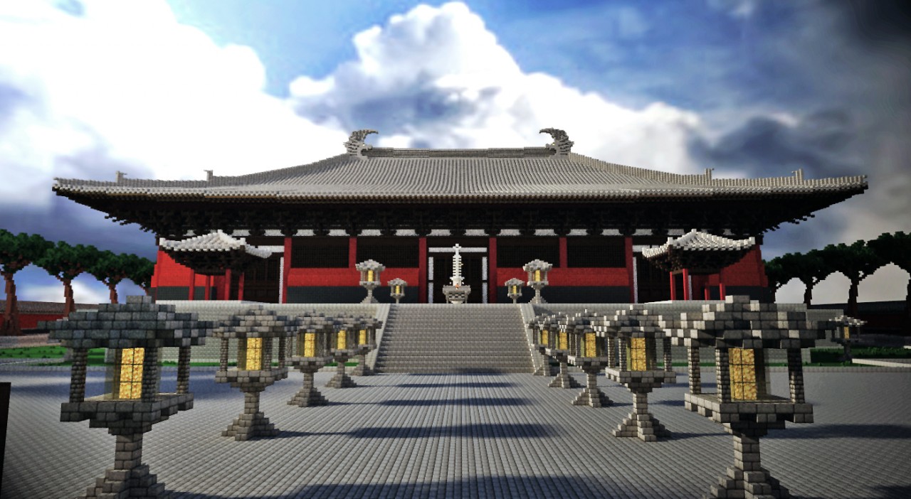 Chinese ancient temple【FengGuoSi】 Minecraft Map