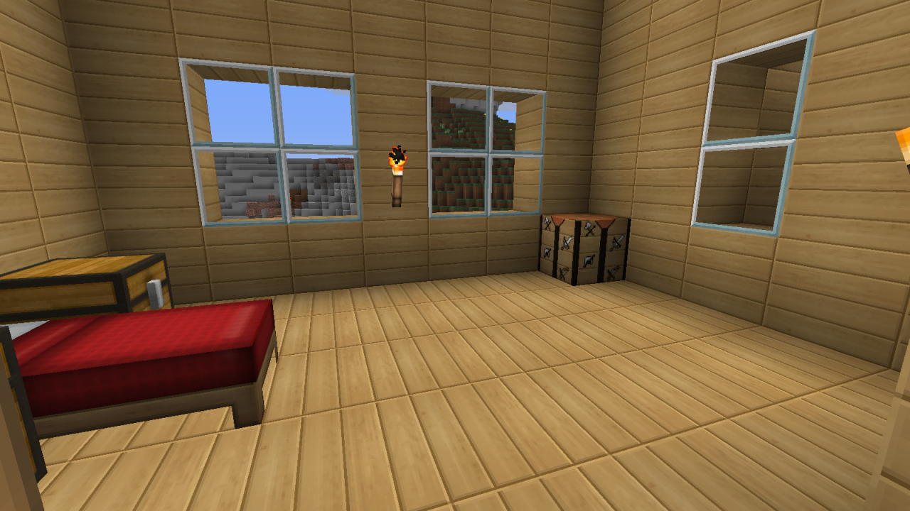 Two Story House (Made in Survival and Can download!) Minecraft Map