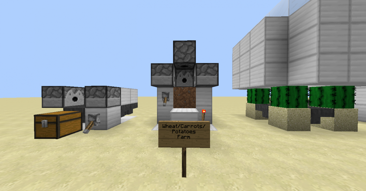Redstone Farms Minecraft Map