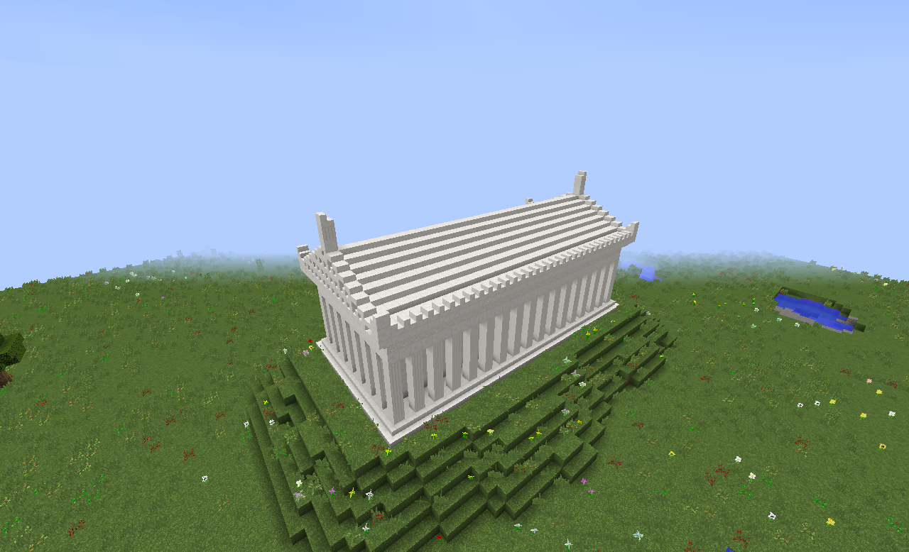 Parthenon Temple Minecraft Map