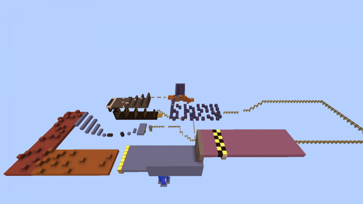 Sprint! A Minecraft Time Trial Map Minecraft Map