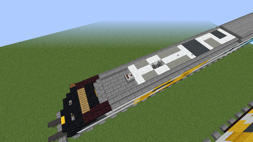 Brightline BrightBlue Trainset (Open Hatch) Minecraft Map