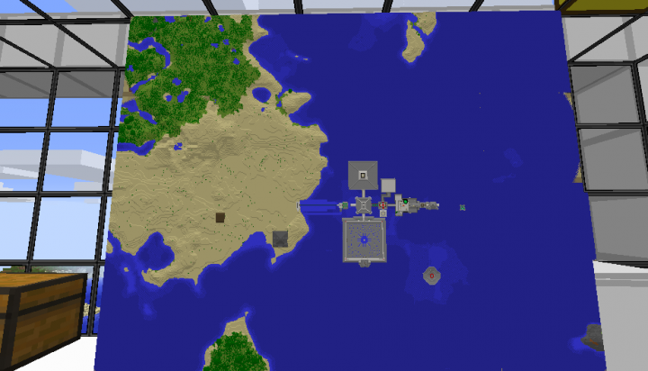 Minecraft Mega Lab (for Mod Showcase) Minecraft Map