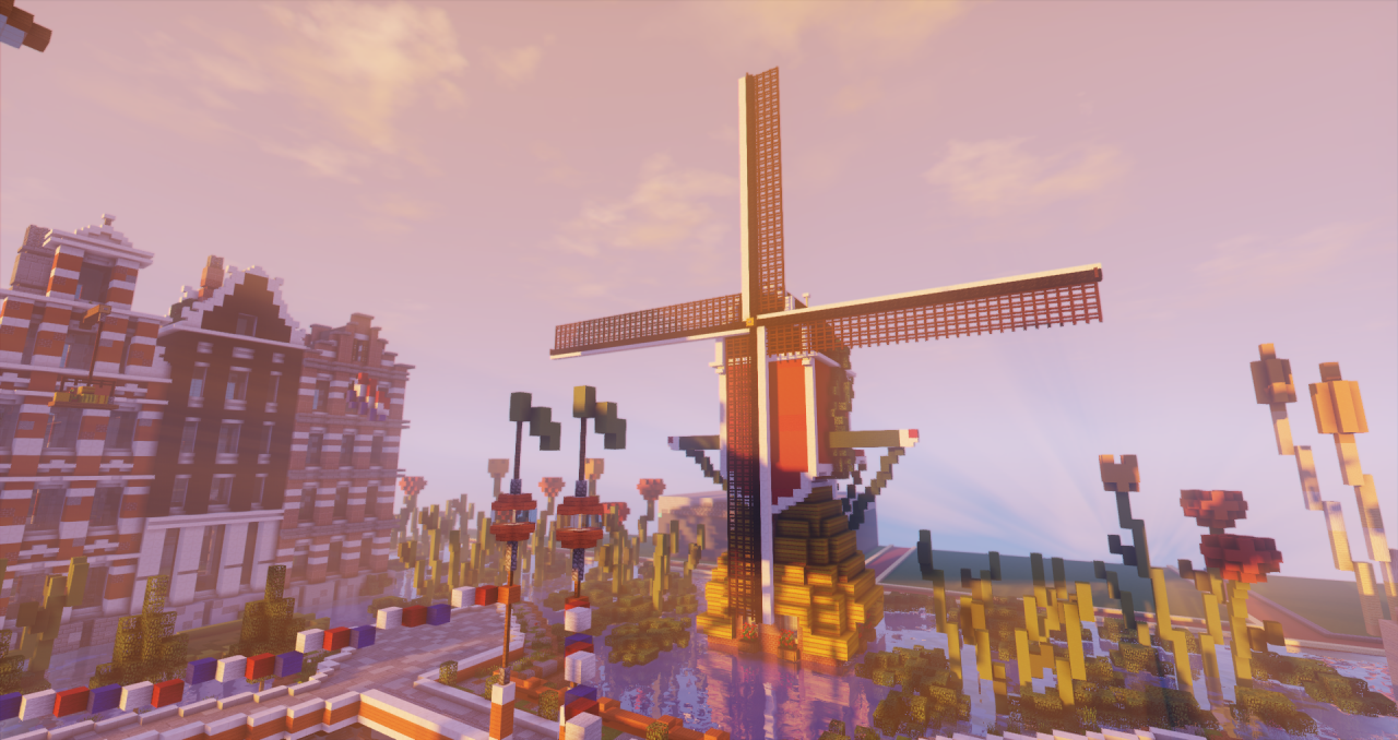 Dutch Sunrise | Spawn Minecraft Map