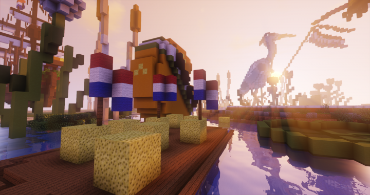 Dutch Sunrise | Spawn Minecraft Map