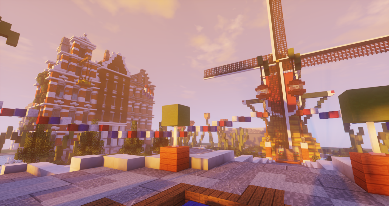 Dutch Sunrise | Spawn Minecraft Map