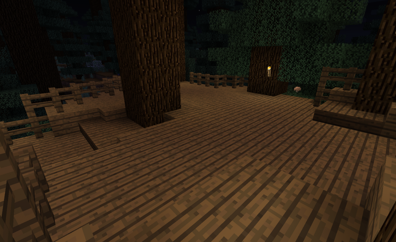 Tree village Minecraft Map