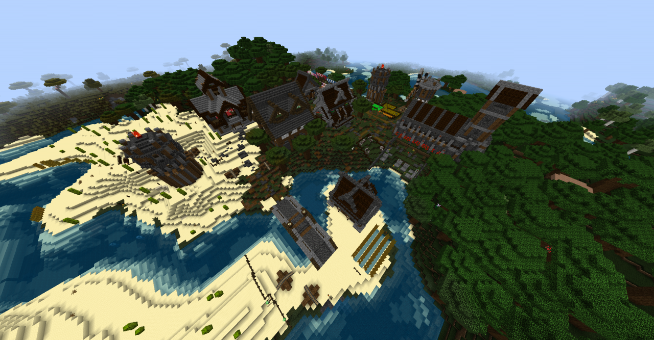 Medieval RPG Spawn 1.11.2 Minecraft Map
