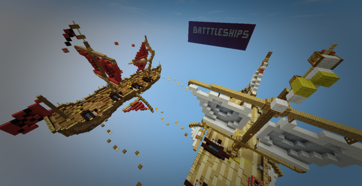 BATTLESHIPS! - multiplayer minecraft minigame Minecraft Map