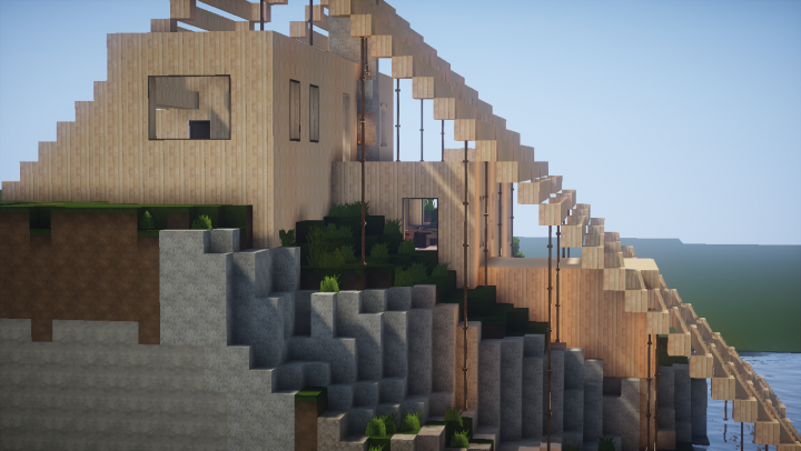 Cliff Side home Minecraft Map