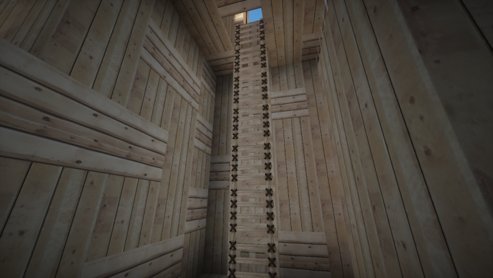 Tall Wooden Concept Minecraft Map