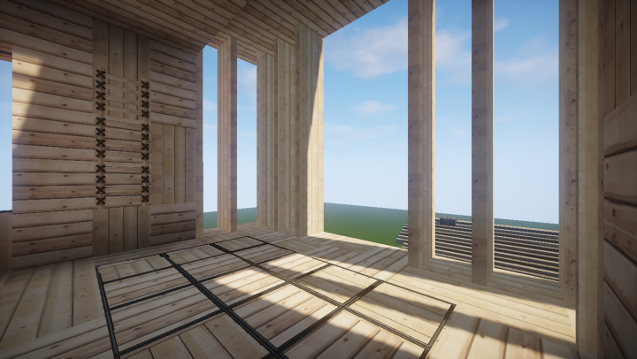 Tall Wooden Concept Minecraft Map