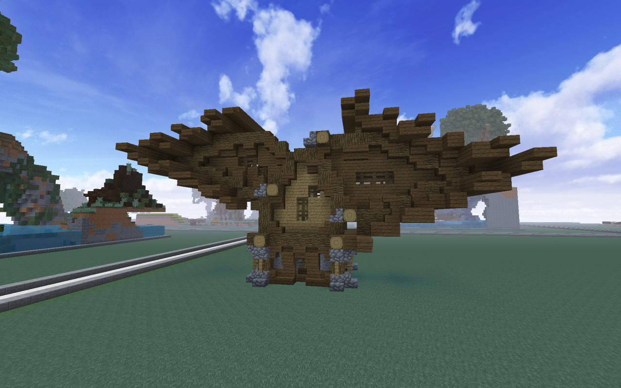 The Twisty Homes! Minecraft Map