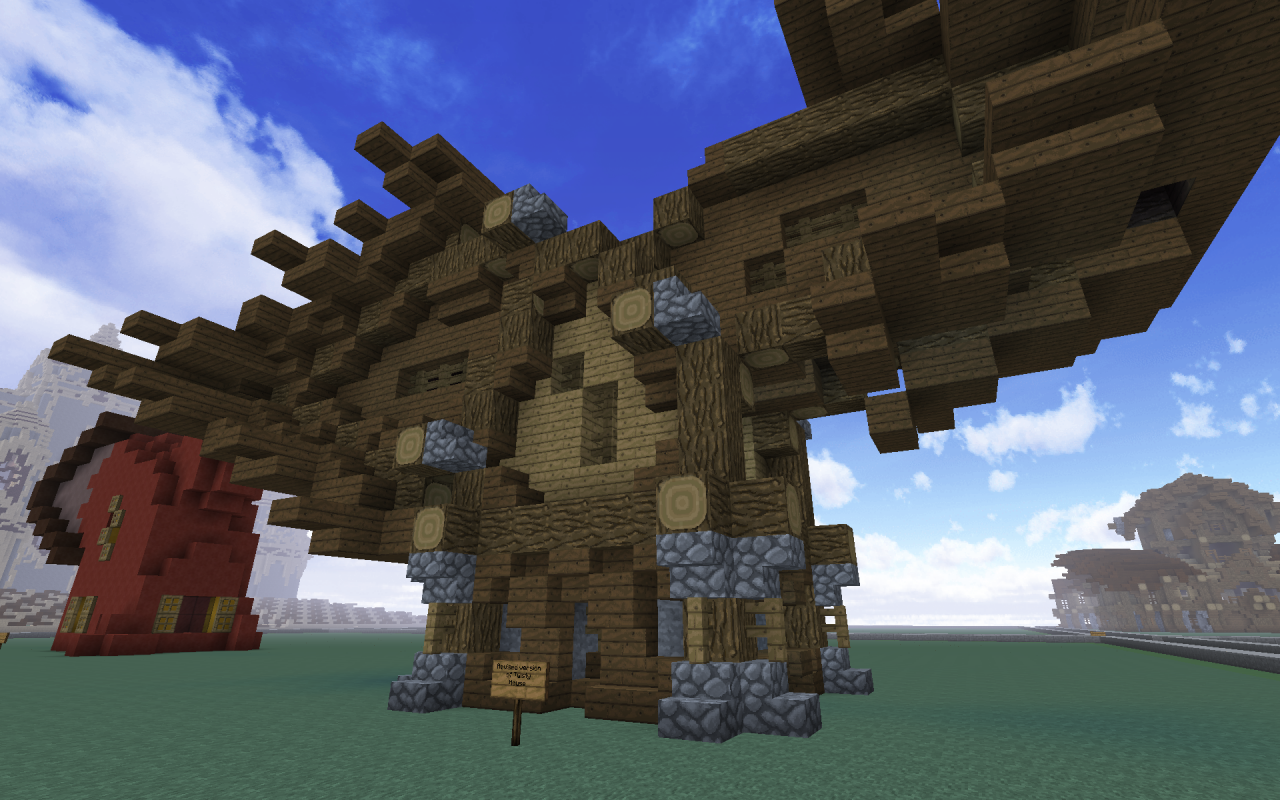 The Twisty Homes! Minecraft Map